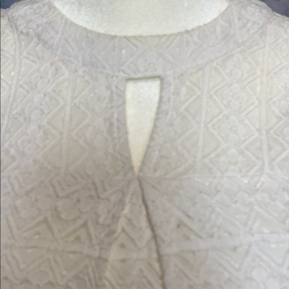 Monteau | Tops | White Top With Designstyle | Poshmark